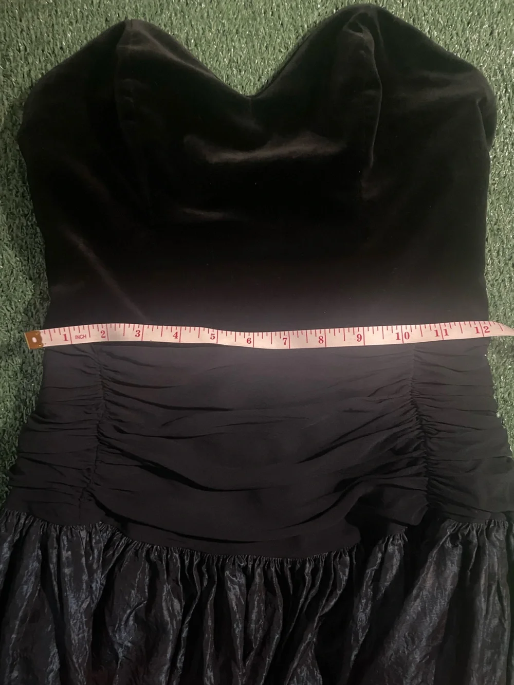 Laura Ashley | Dresses | Laura Ashley Velvet Strapless Dress | Poshmark